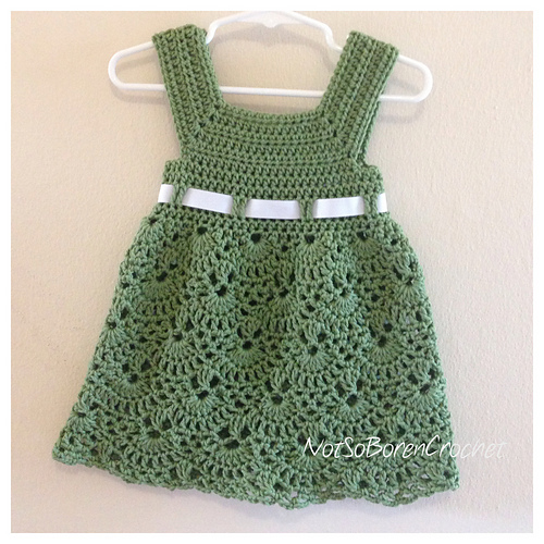 Ravelry: Lacy Shells Dress pattern by Dorianna Rivelli