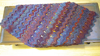 Ravelry: Vintage Ripple Crochet Throw pattern by Loops & Threads ...