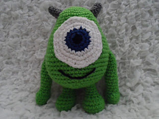 Ravelry: Mike (Monsters Inc) pattern by Kristen's Kords