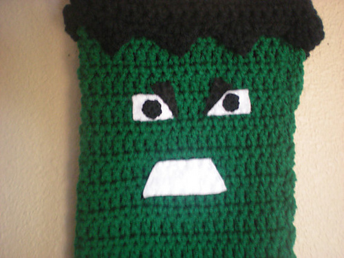 Ravelry: Hulk Stocking pattern by Kelly Job