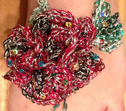 Ravelry: Pixie Blossoms Barefoot Snadal Pack pattern by Sick 'Lil Monkeys