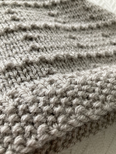 Ravelry: Seed Pearl Blankie pattern by Kelly McCraw