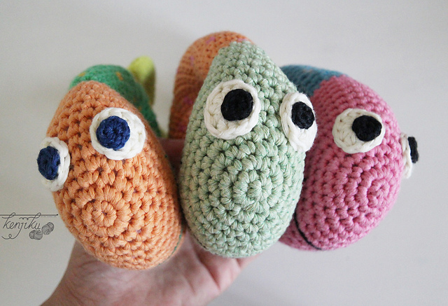Ravelry: Fish Baby Rattle pattern by martika