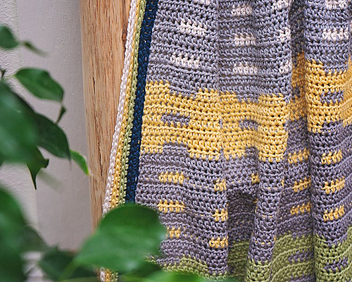 Ravelry: Garden Fence Crochet Blanket pattern by Briana K Designs