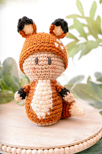 Ravelry: Woodland Fox Amigurumi Doll pattern by Briana K Designs