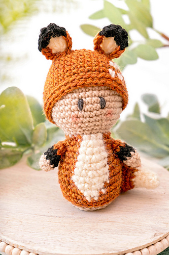 Ravelry: Woodland Fox Amigurumi Doll pattern by Briana K Designs