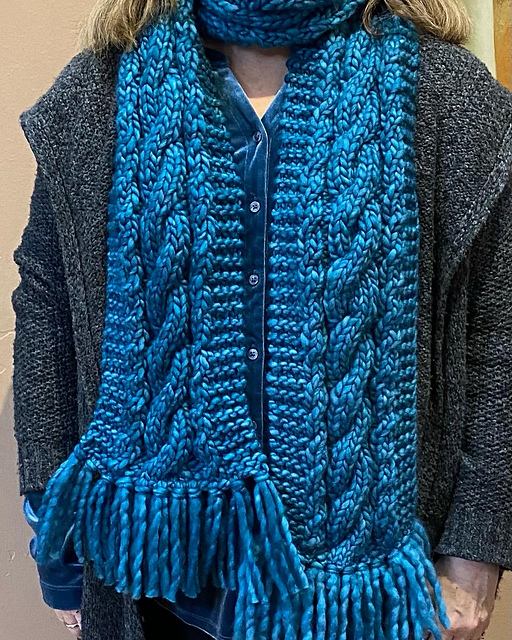 Ravelry: The William Scarf pattern by Kera Burdick