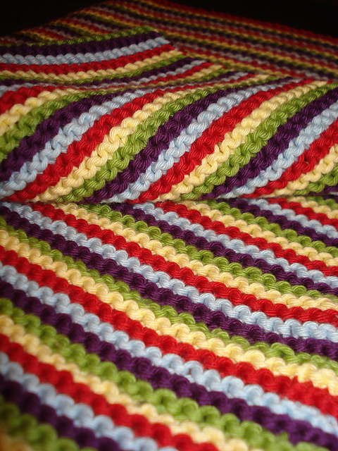 Ravelry: Garter Stitch Blanket pattern by Jennifer Eddy