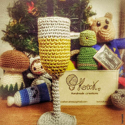 Ravelry: Champagne flute pattern by Anna Kerook