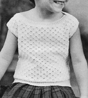 Ravelry: 1119 Girl's sleeveless Jumper pattern by Passap Design Team
