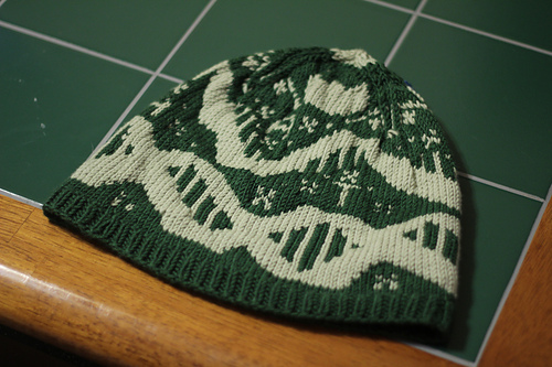 Ravelry: Central Dogma Hat (DNA --﹥ RNA --﹥ Protein) pattern by Melini ...