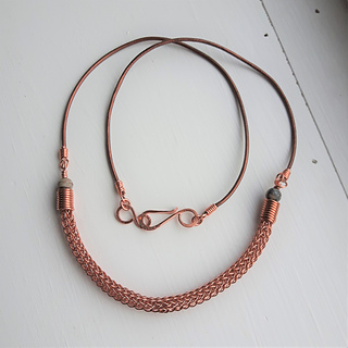 Ravelry: Wire Knitted Necklace pattern by Katherine Walters