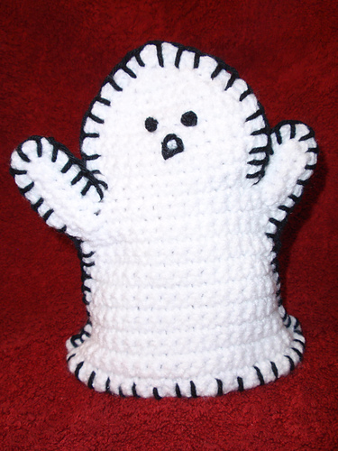 Ravelry: Ghost Bag & Puppet pattern by Darla Sims