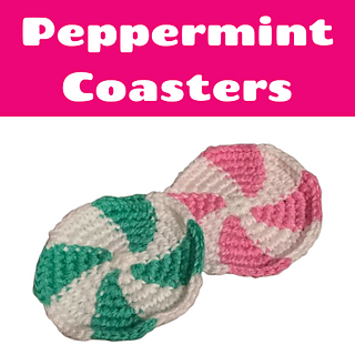Ravelry: Winter Advent - Peppermint Coasters pattern by Kim Gronquist