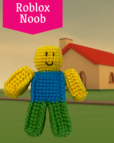 Ravelry: Roblox Noob pattern by Kim Gronquist