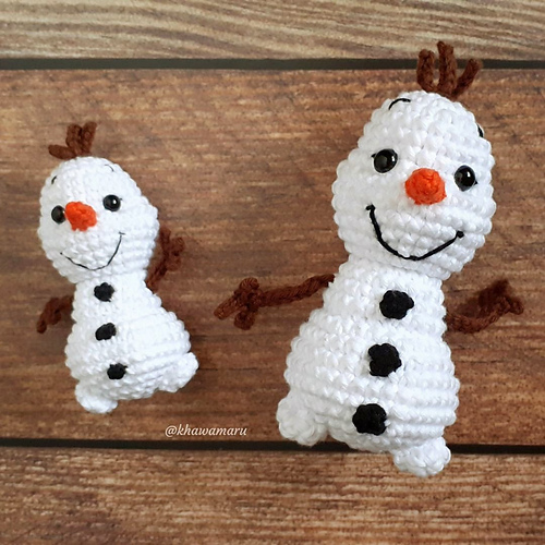 Ravelry: Baby Olaf pattern by Diana Huarancca