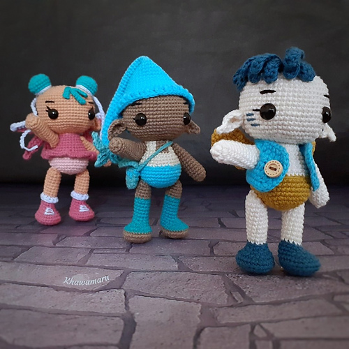 Ravelry: Saxranaka amigurumi explorando mí mente pattern by Diana Huarancca