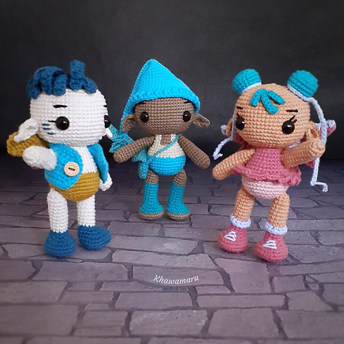Ravelry: Saxranaka amigurumi explorando mí mente pattern by Diana Huarancca