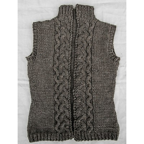 Ravelry: Eva Vest pattern by Kirsten Hipsky