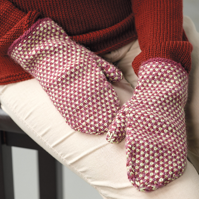 Ravelry: Fabric Stitch Mittens pattern by Kirsten Hipsky
