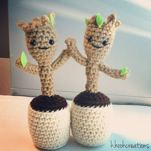 Ravelry: Dancing Baby Groot pattern by K Hook Creations