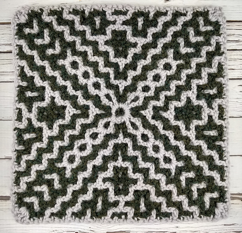 Ravelry: April Interlocking Square pattern by Mary Onorati