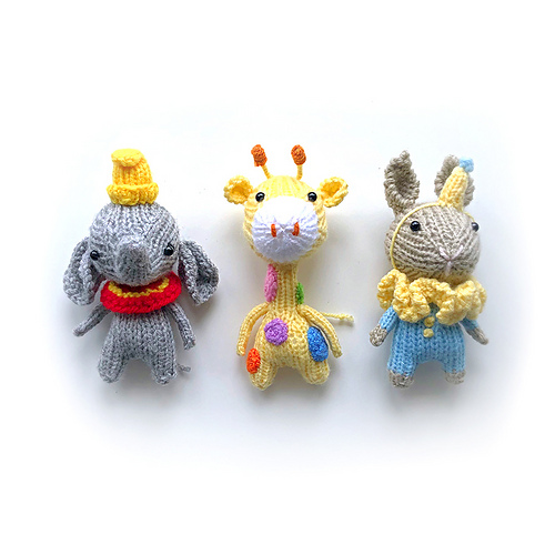 Ravelry: Just a little critters collection set 3 pattern by knitterbees