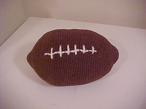 Ravelry: Stuffed Football pattern by Kim Guzman