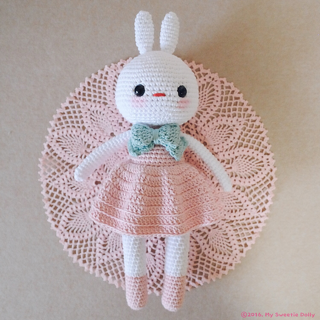 Ravelry: Cotton Candy Bunny amigurumi pattern by Bomi Kim