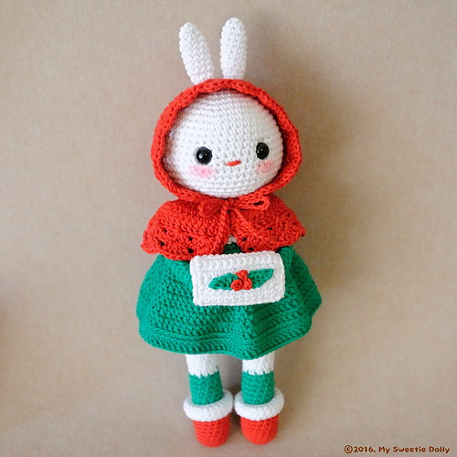 Ravelry: Cotton Candy Bunny - Christmas pattern by Bomi Kim