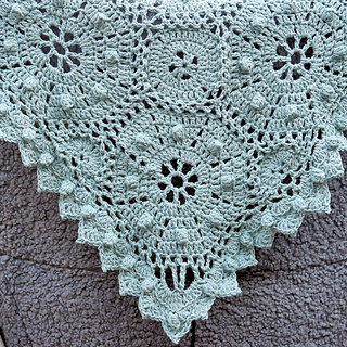 Ravelry: Octagon Lace Throw pattern by Kim Guzman