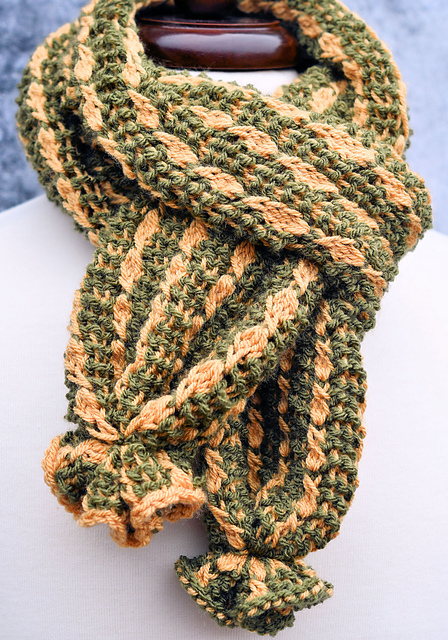 Ravelry: Mock Cable Scarf pattern by Kim Guzman
