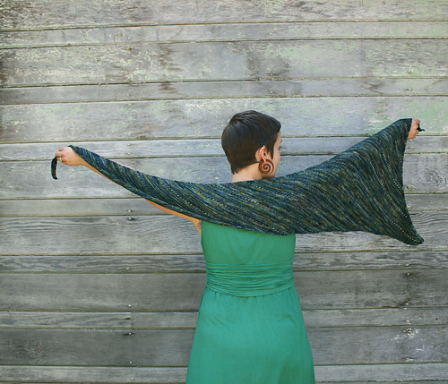 Ravelry: Swerve Shawl pattern by Kira Dulaney