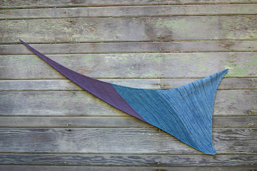 Ravelry: Swerve Shawl pattern by Kira Dulaney