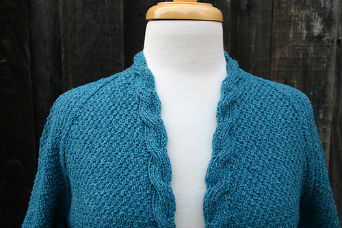 Ravelry: Essential Cropped Cardi pattern by Kira Dulaney