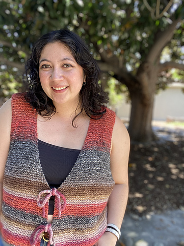 Ravelry: Gushy Garter Vest pattern by Park Williams