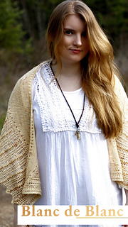 Ravelry: Blanc de Blanc pattern by Kelly Forster