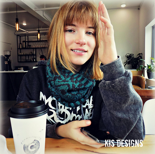 Ravelry: Ink Blot Cowl pattern by Kelly Forster