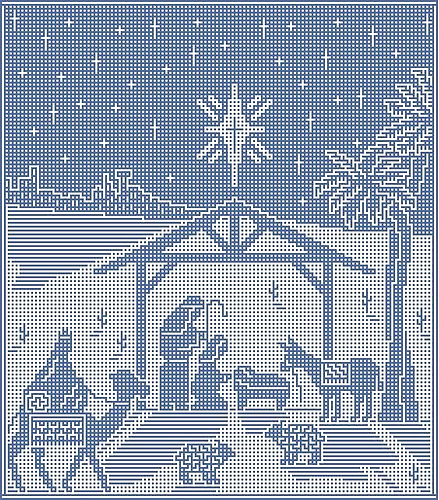 Ravelry: O Holy Night ~ A Christmas Nativity pattern by Lucille Schubert