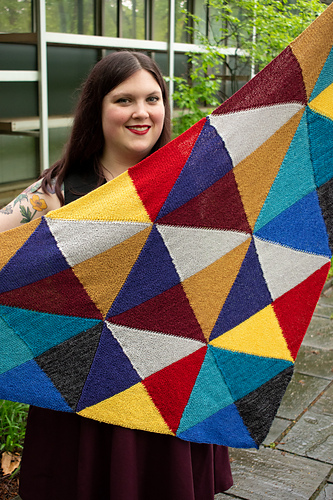 Ravelry: Truchet Triangle pattern by Emily O'Brien