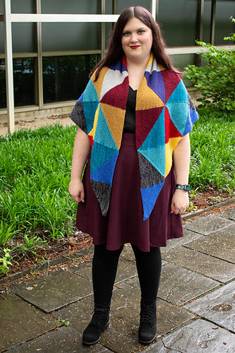 Ravelry: Truchet Triangle pattern by Emily O'Brien