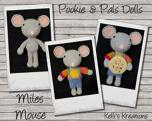 Ravelry: Miles the Mouse pattern by Kelli's Kreations