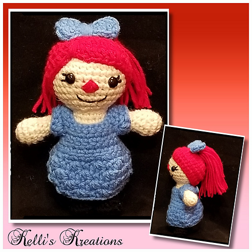 Ravelry: Dimples' Rag Doll Outfits pattern by Kelli's Kreations