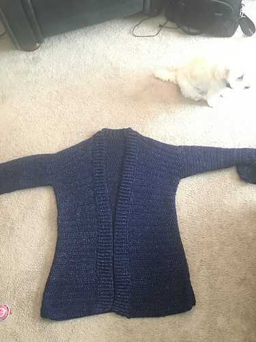 Ravelry: Kelly's Double Crochet Cardigan pattern by Kelly Zahn