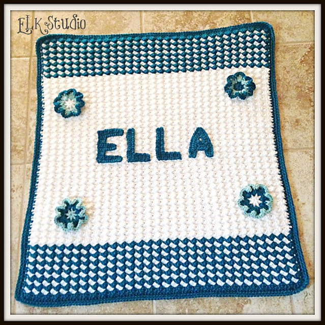 Ravelry: Ella's Crochet Baby Blanket pattern by Kathy Lashley