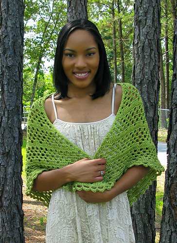 Ravelry: Dixie Charm - A Summer Shawl pattern by Kathy Lashley