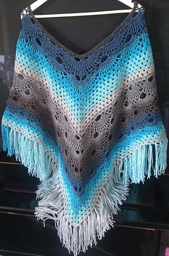 Ravelry: Granny Loves Virus Poncho pattern by Klassyrags
