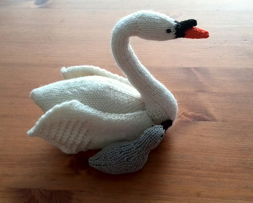 Ravelry: Baby Sister's Swan pattern by Sara Elizabeth Kellner