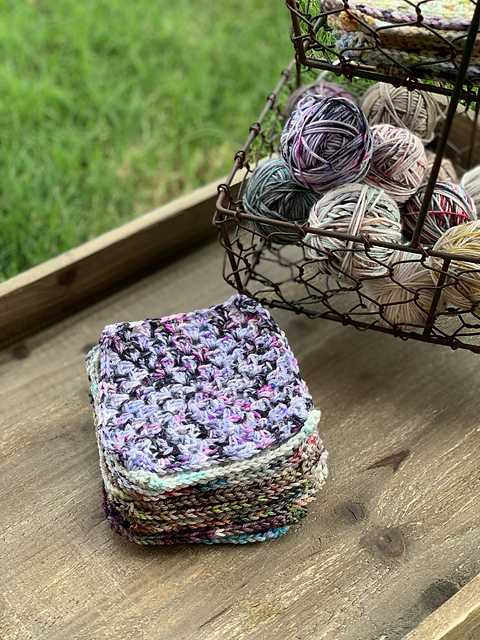 Ravelry: Scrappy Granny pattern by Knitty Natty