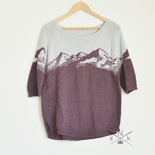 Ravelry: Mountain Range Sweater pattern by Natalie Meredith